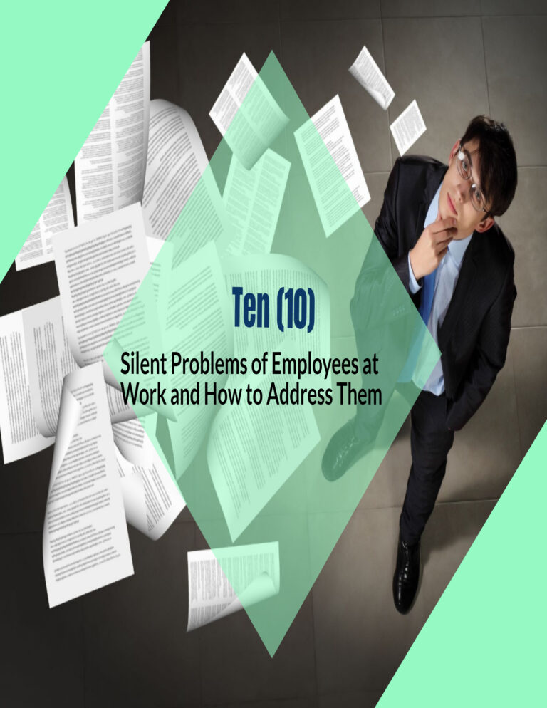 10 Silent Problems of Employees at Work and How to Address Them ...